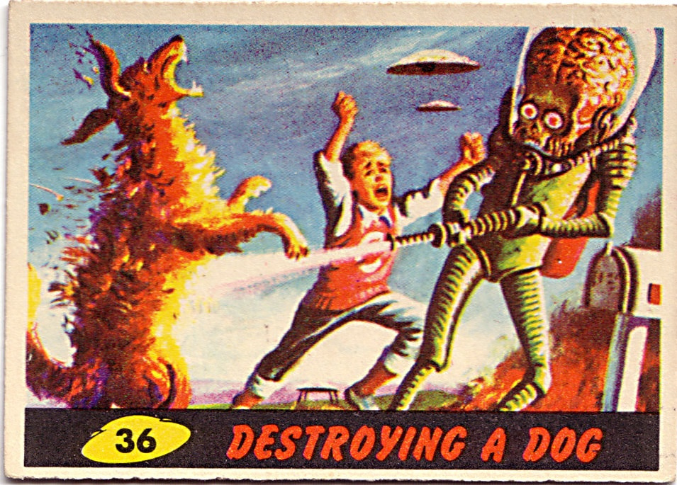 Bloody Pit of Rod: Mars Attacks Cards!