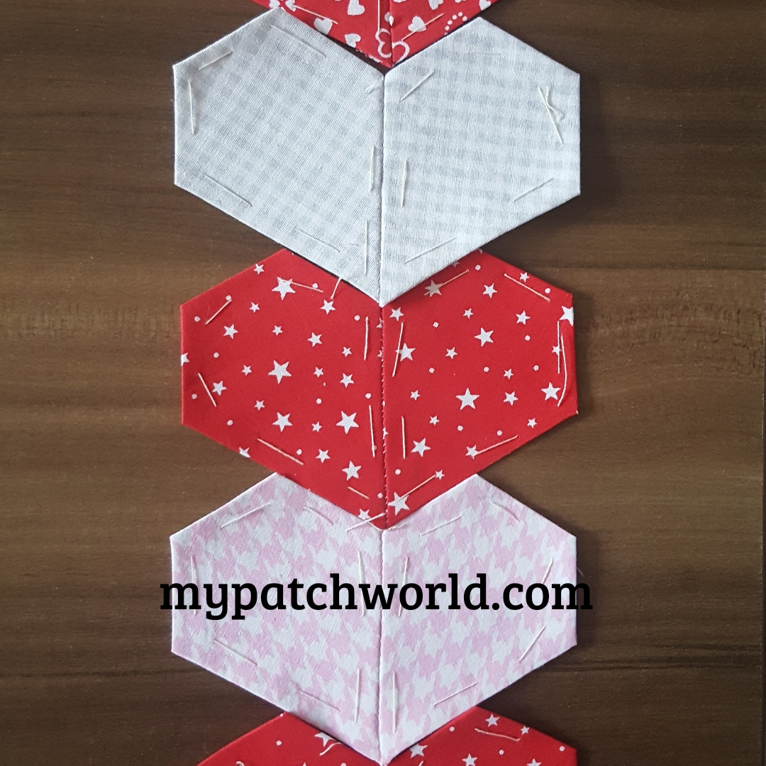 english paper piecing hearts | All about patchwork and quilting