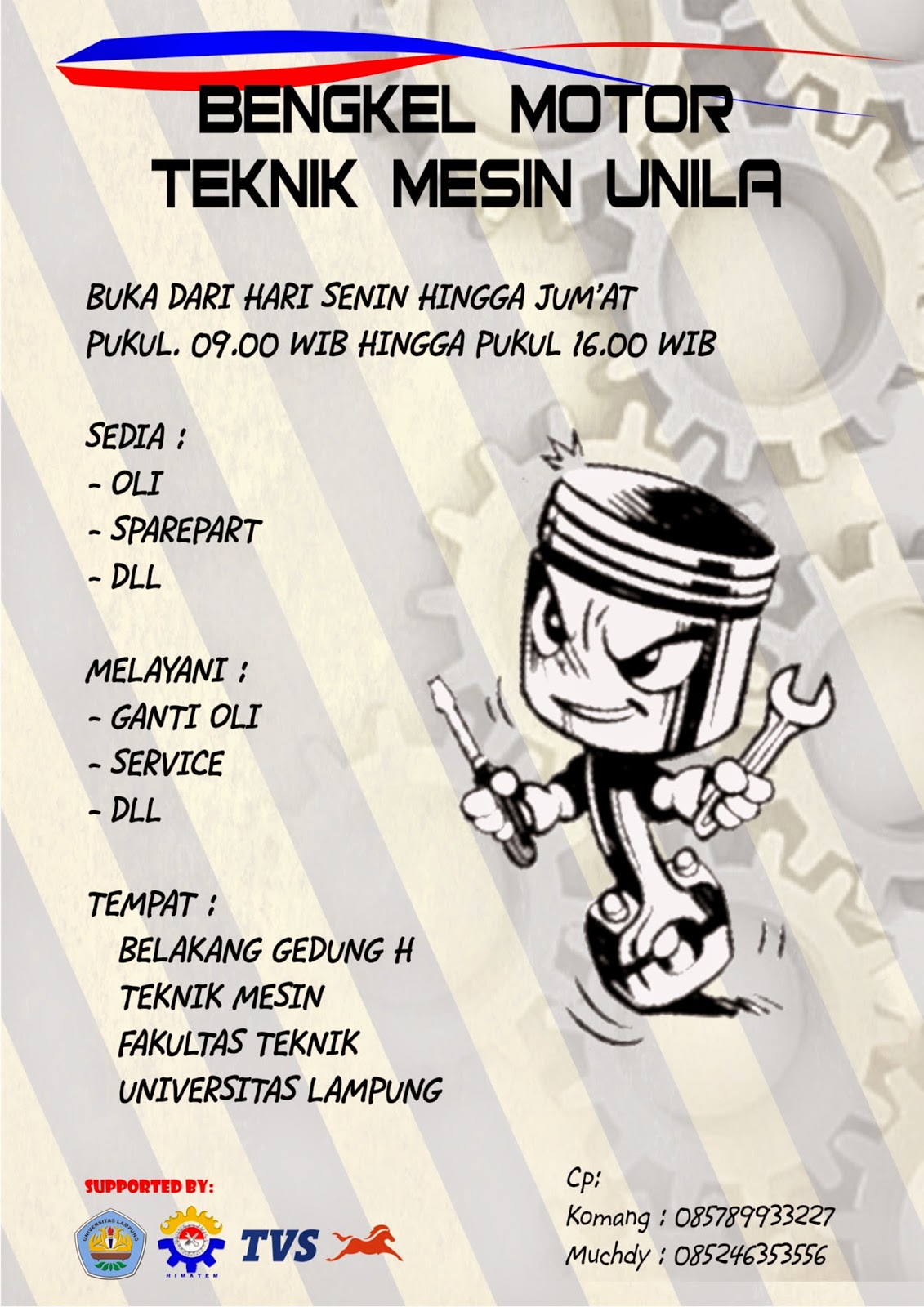 Contoh Poster Bengkel Sketsa