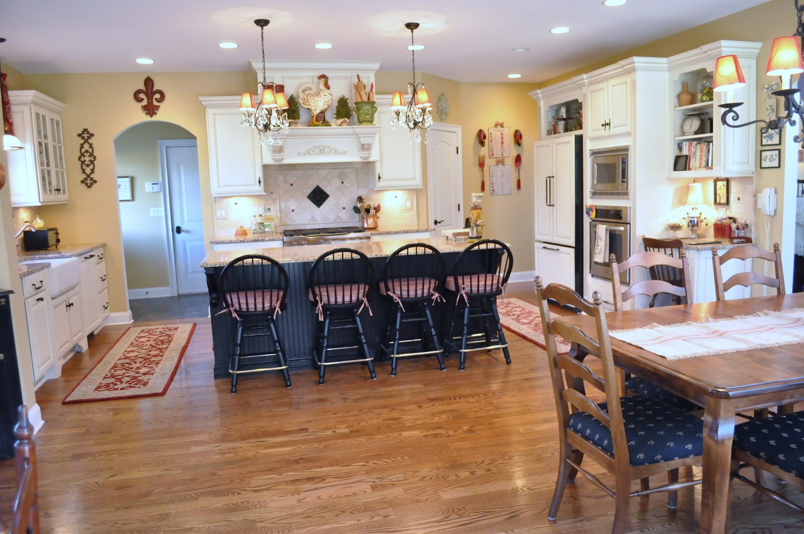 The Thrifty Gypsy: Home Tour Part 6&7~ Kitchen and Keeping room