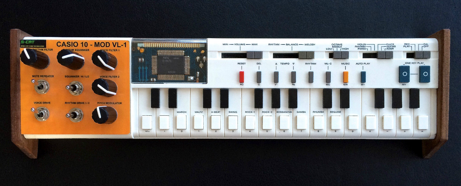 MATRIXSYNTH: CASIO VL-1 with 10 Mods, S-CAT CIRCUIT BENT MOD VL-1