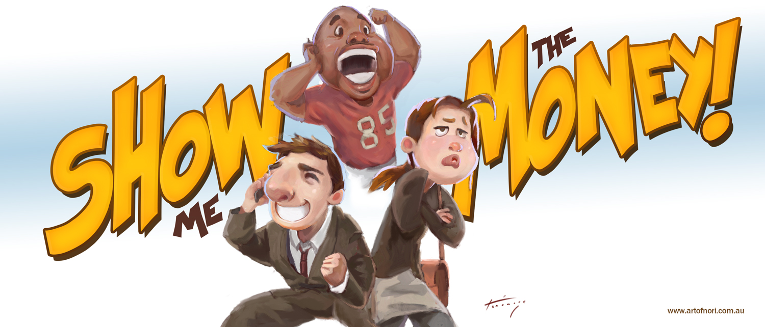 Basically an art blog: Show me the Money!