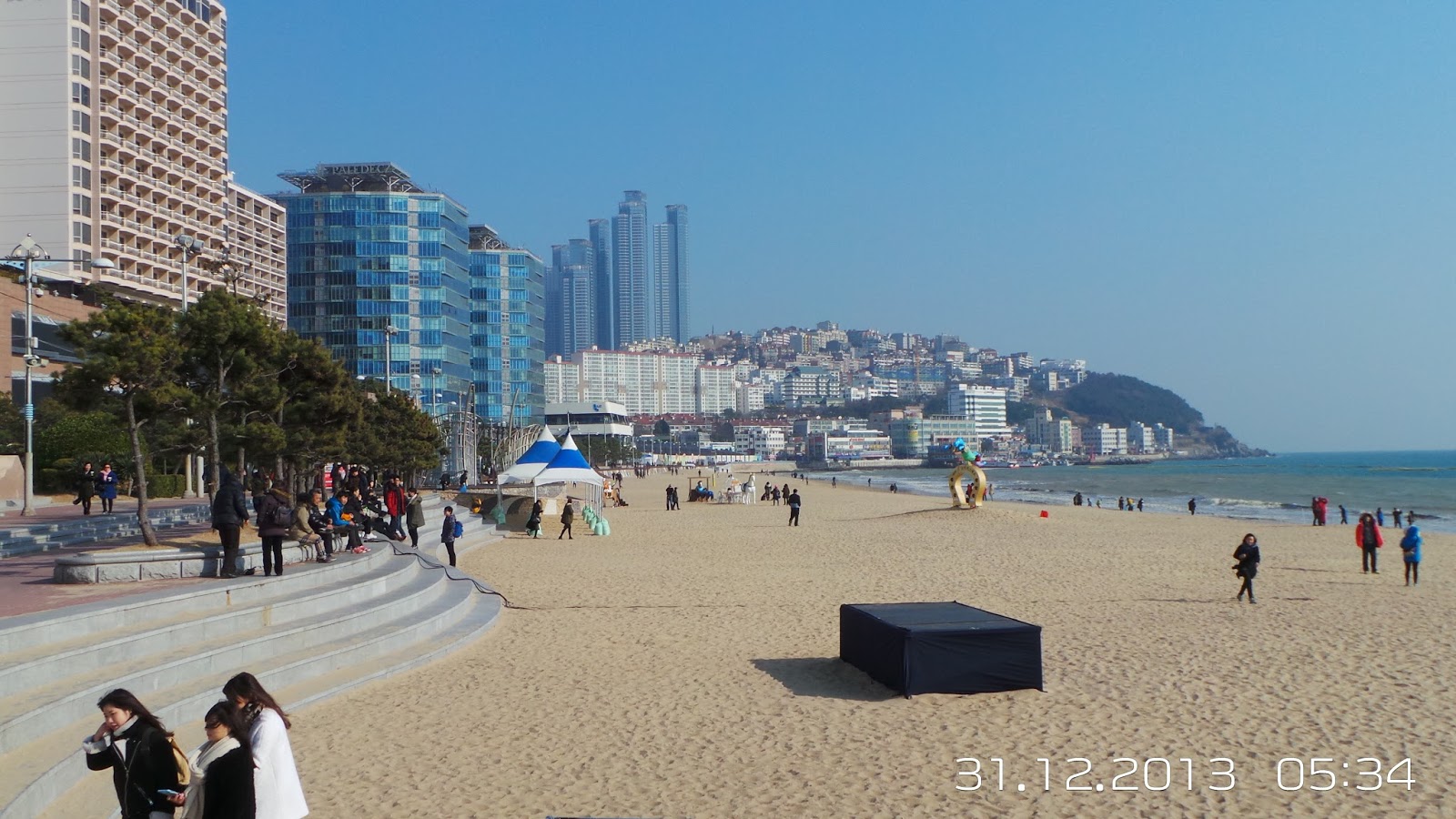 LLOCS PER A GAUDIR-LOS: Haeundae, la platja més famosa de Corea.
