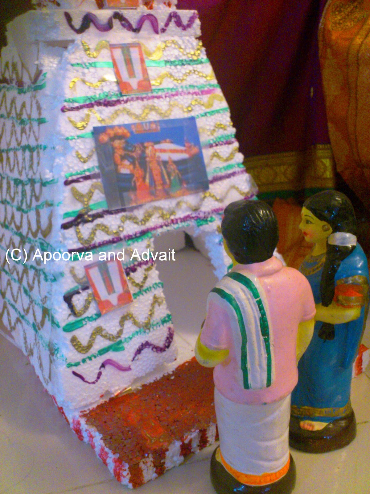 Easy Crafts - Explore your creativity: Thermocol temple- guest post by ...