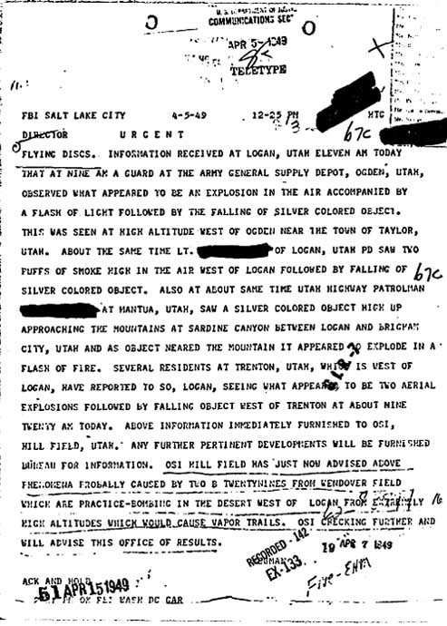 FBI UFO disclosure on Fox News July 13, 2012 - Extraterrestrial Life ...