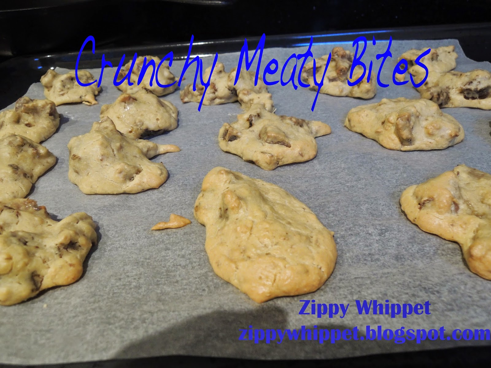 Zippy the Whippet: Tasty Tuesday: Crunchy Meaty Bites