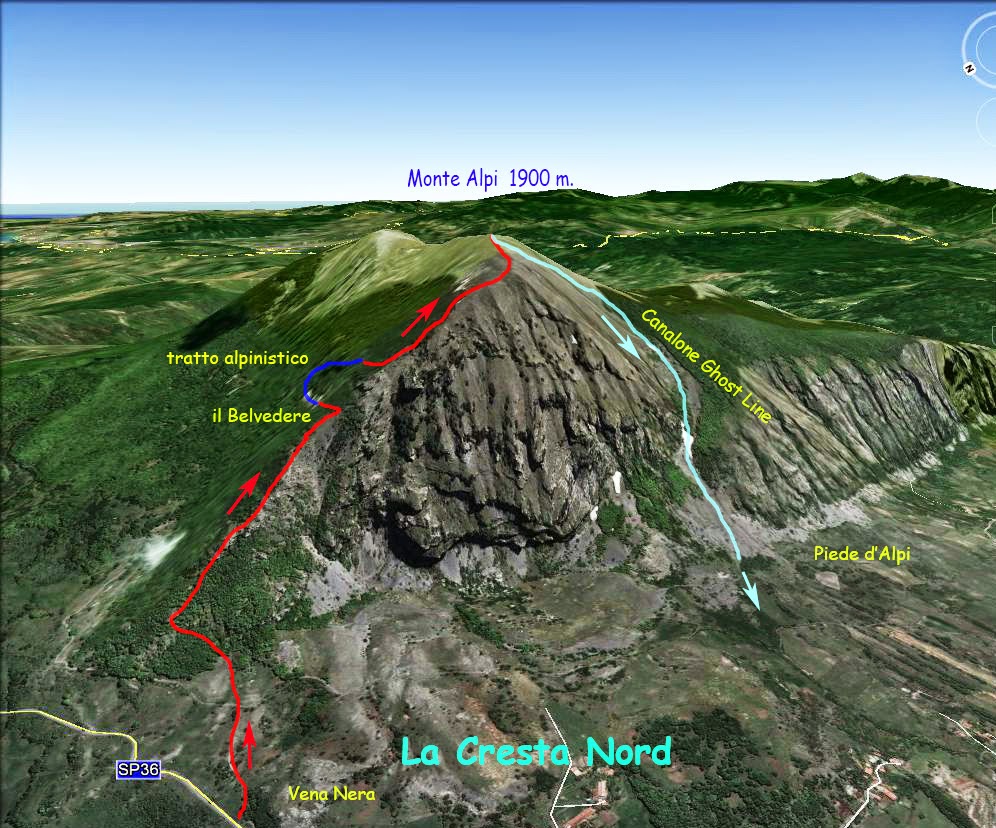 POLLINOFANTASTICO: Monte Alpi,cresta Nord
