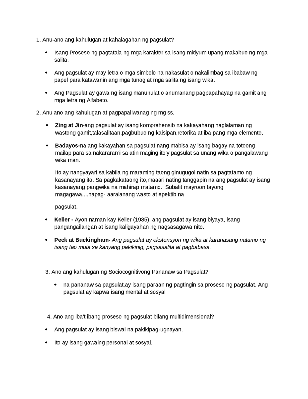 proseso ng pagsulat - philippin news collections