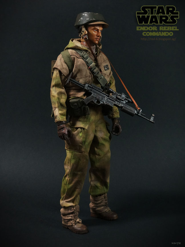 RED6: Sideshow Toys Star Wars 1/6 Endor Rebel Infantry (Reworked)