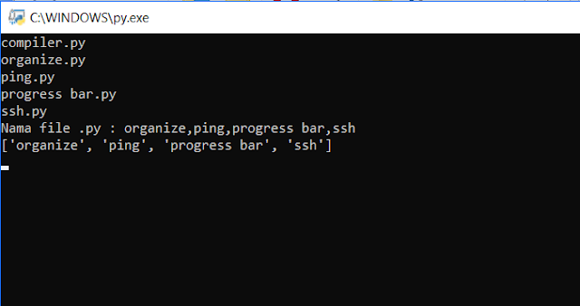 Gan~San: Python : Kompilasi source code ke bytecode (.py ke .pyc)