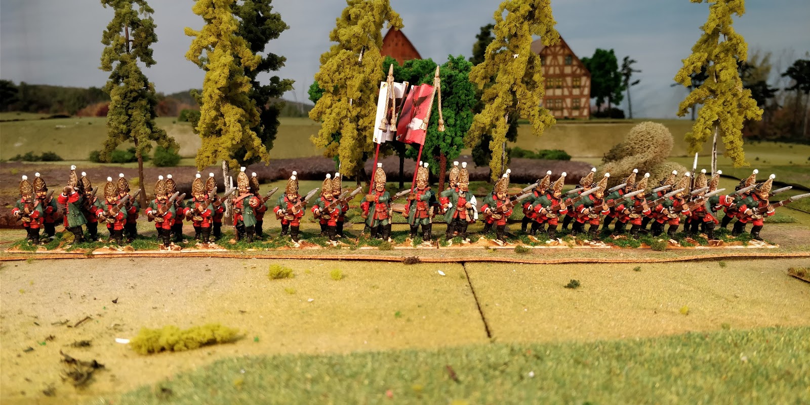 Painting Wargames Figures: 28mm SYW Russian Observation Corps Grenadier ...