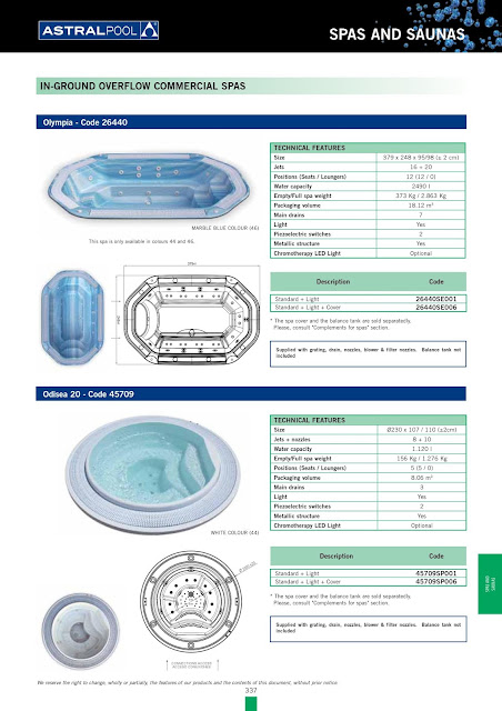 Astral Pool Catalogue 2019: SPA AND SAUNAS