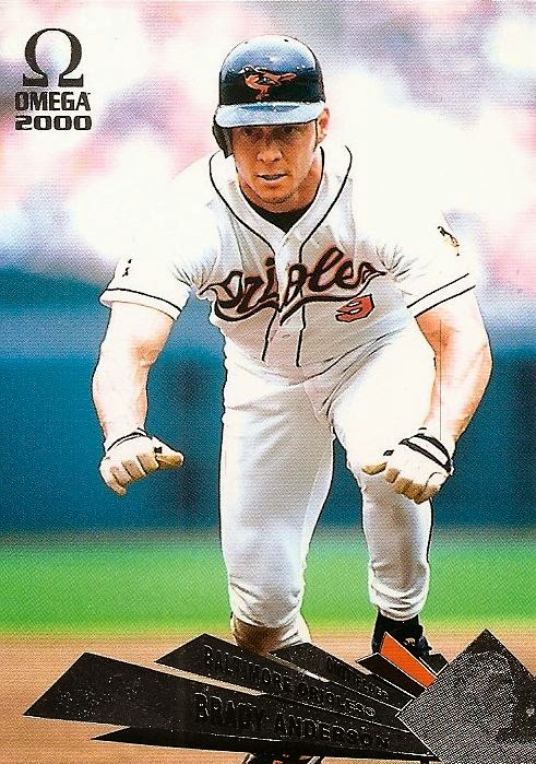 Orioles Card "O" the Day: Brady Anderson, 2000 Pacific Omega #17