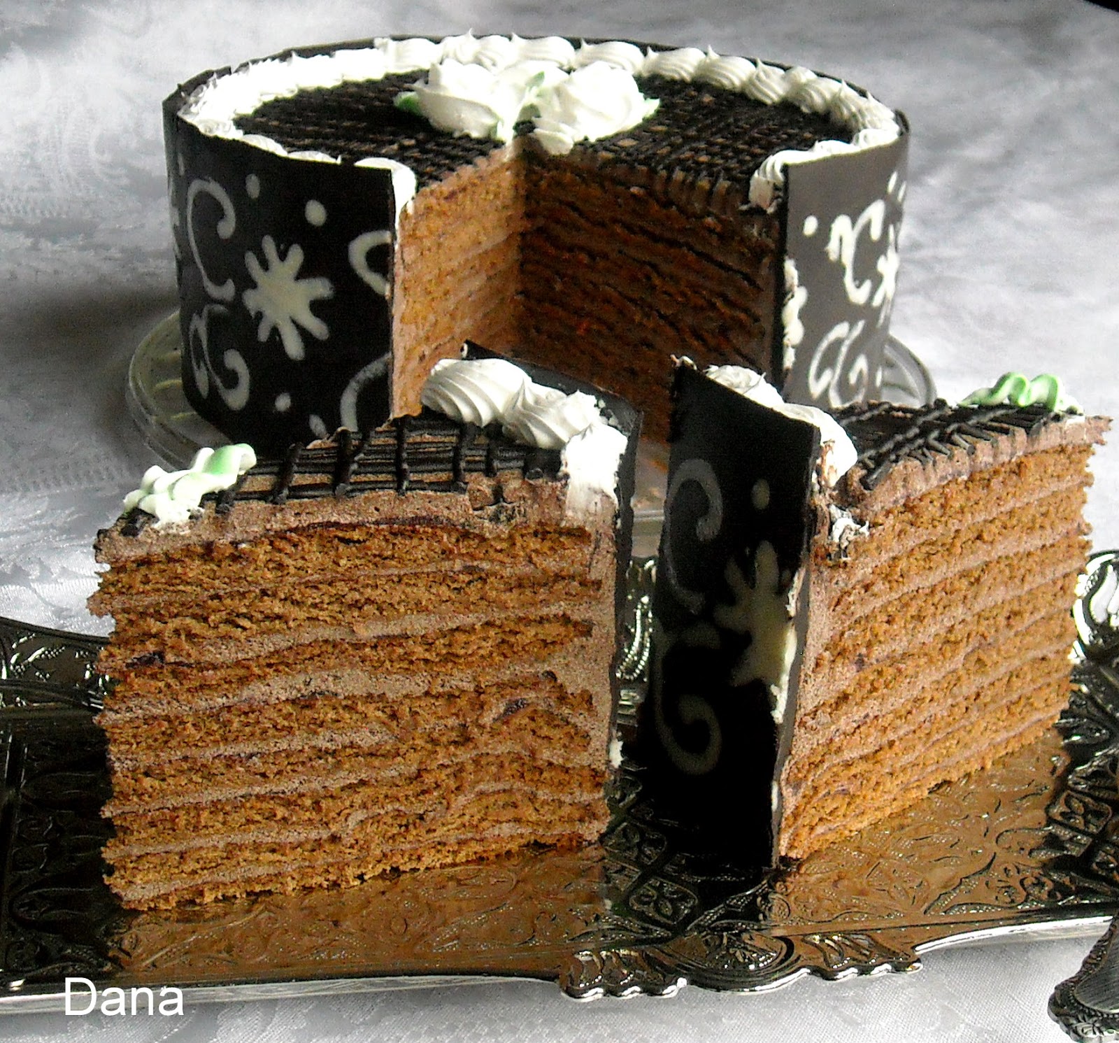 Danina kuhinja: Čokoladna fancy lady torta