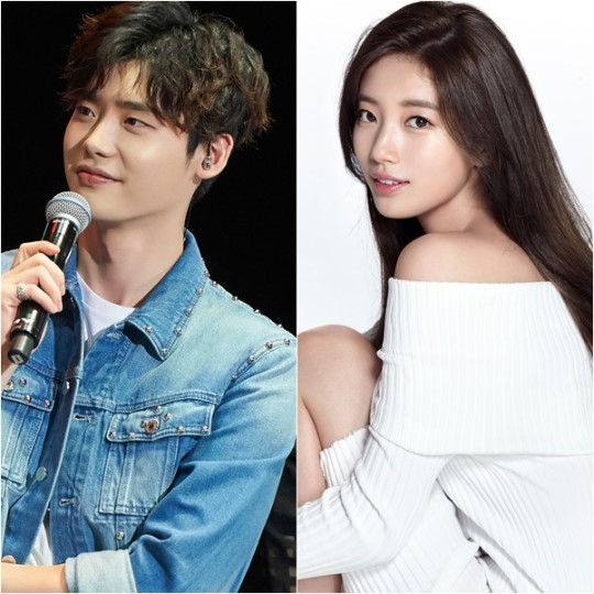 news 1 - Naver: Suzy cùng Lee Jong Suk và biên kịch Park Hye Ryun.. xác ...