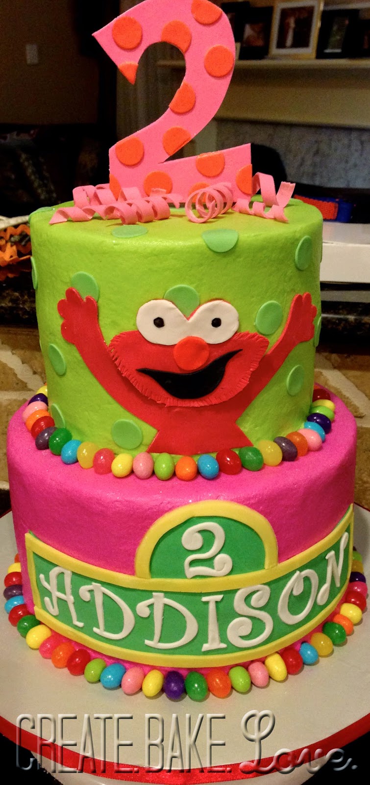 Create. Bake. Love.: Elmo Birthday