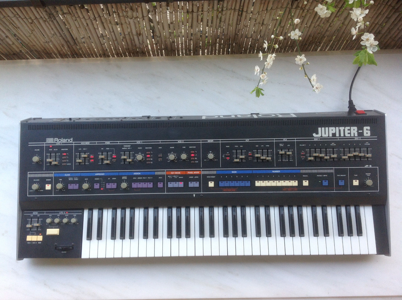 MATRIXSYNTH: Roland Jupiter 6 1983 cleaned, recapped, callibrated SN 343529
