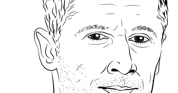 Super Simpel Menggambar Robert Lewandowski