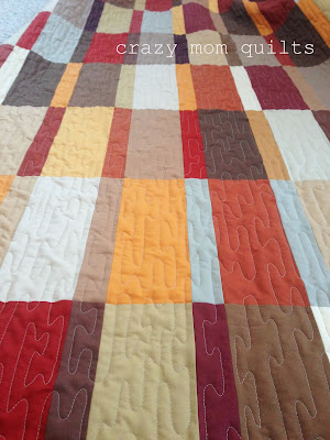 crazy mom quilts: quilting in progress