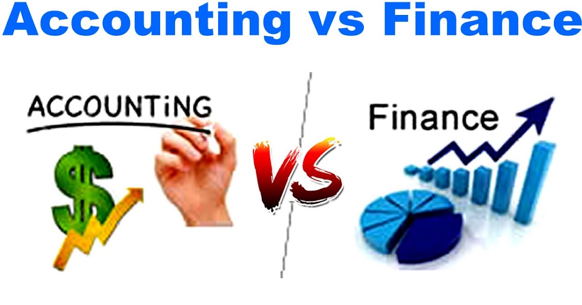 Comparison between Accounting and Finance