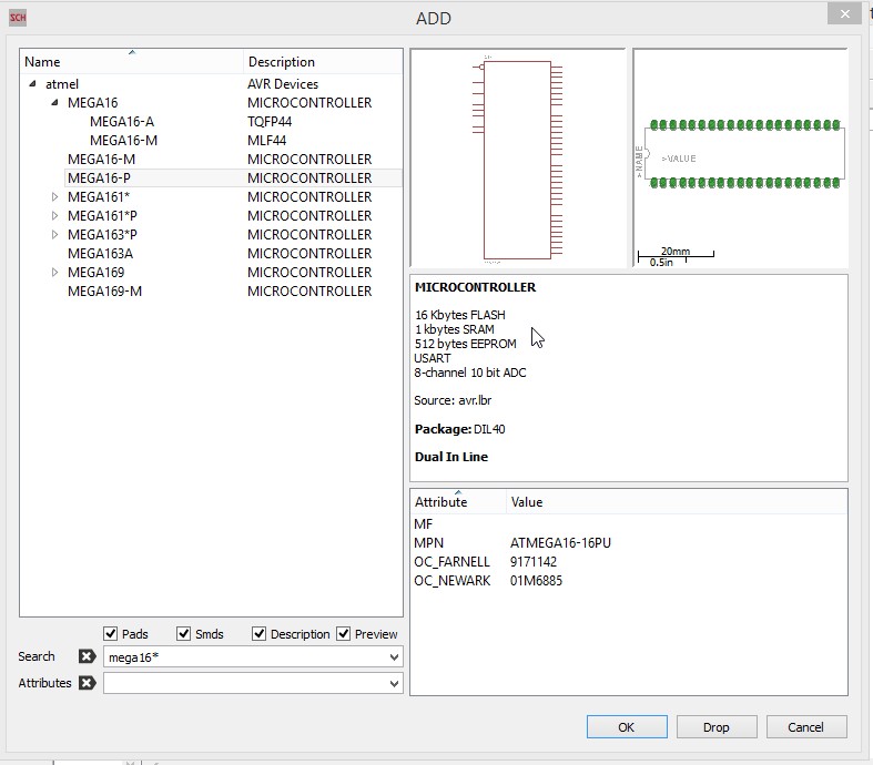 Cara Membuat Skematik Rangkaian Sistem Minimum Atmega16 Pakai Software ...