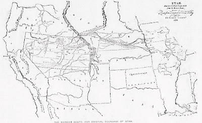 TheAncestorFiles: Pioneer Day: A Map of the Mormon Trail