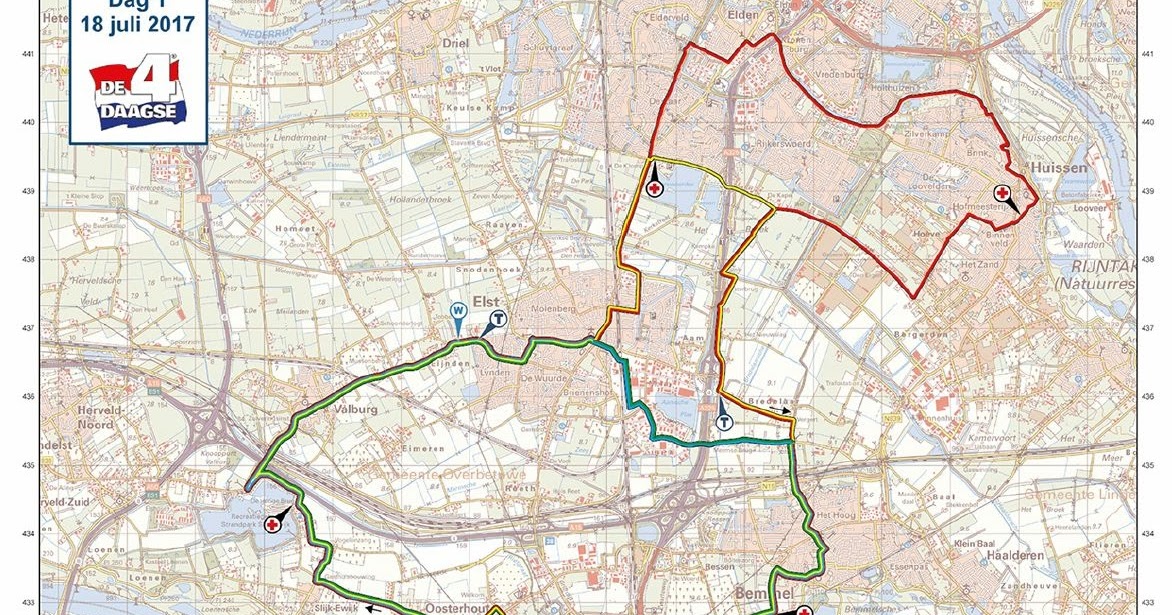 Marchteam Bjørnebanden: Military route maps, Nijmegen 2017