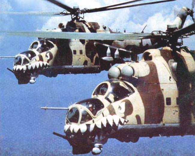 nhungdoicanh: Mil Mi-25 Hind-D (Mi-24D)