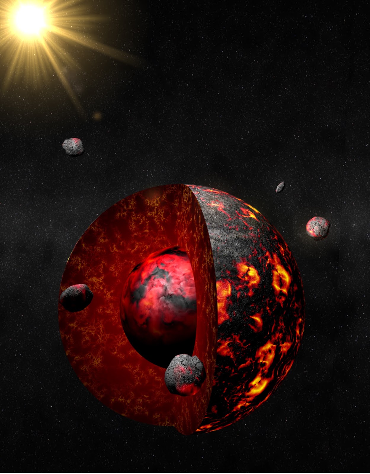 Research Leads to New View of the Earth’s Core | Science and Technology ...