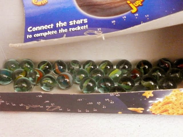 STUDIO PAPERMINTIES: Homemade Toy - Cereal Box Marble Run