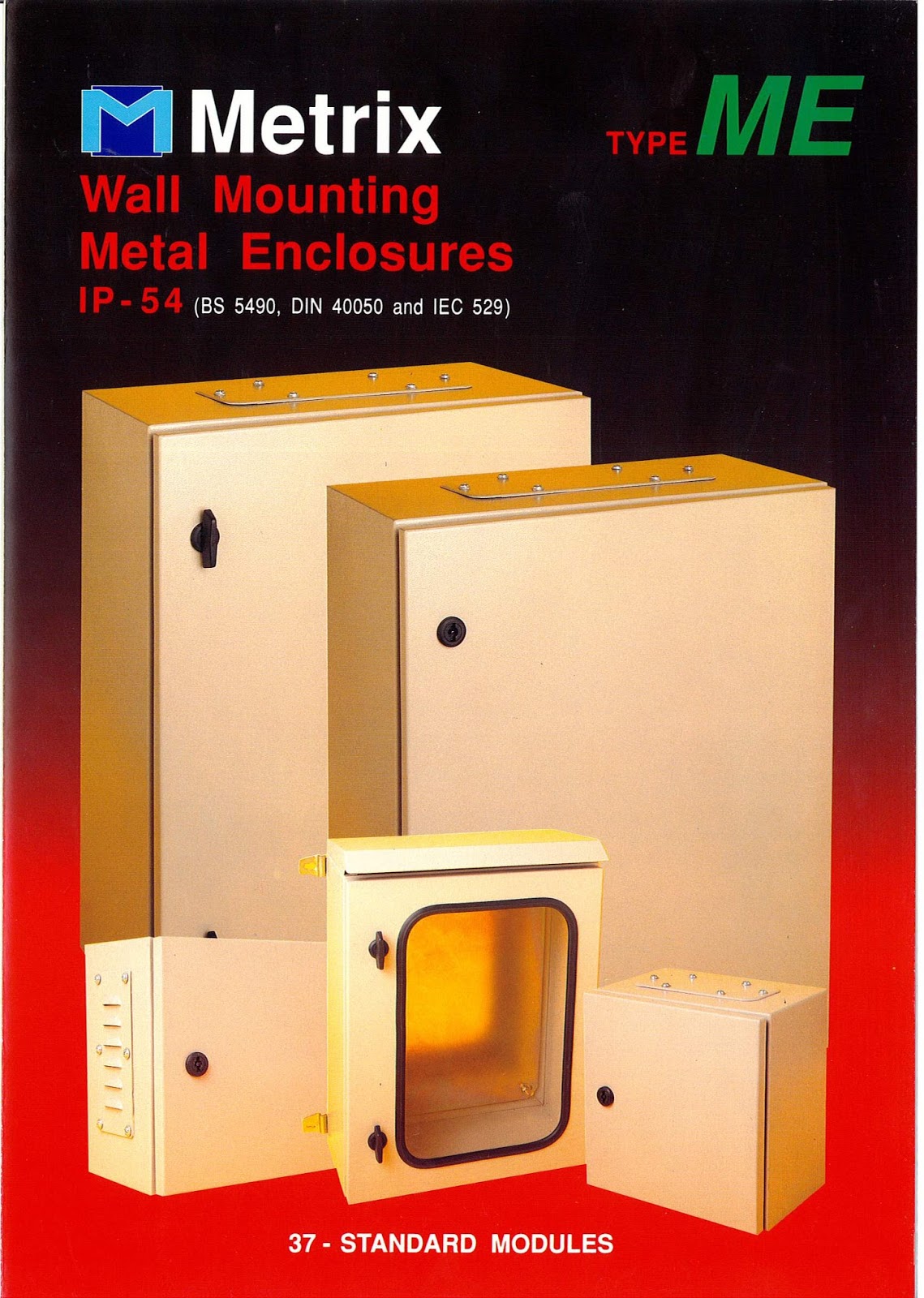 興昌電機 Hing Cheong - Electric: Metrix (ME) Wall Mounting Metal Enclosure ...