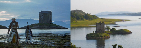 Kati's Krabbels: Treasures of Britain; Castle Stalker