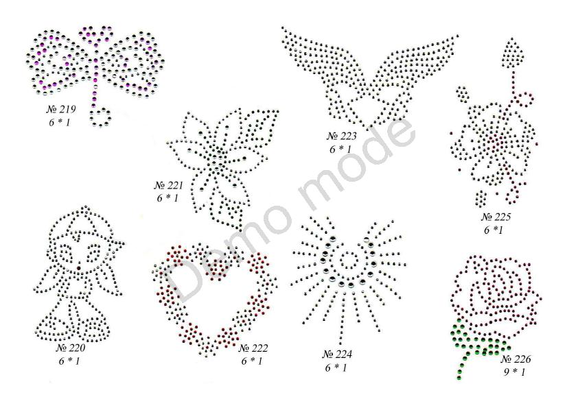 Desenhos em Strass | Lucanicho