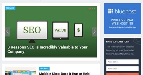 Tema Wordpress Gratis Responsive Dari Happy Themes - SIDIKIS MY ID DOMAIN