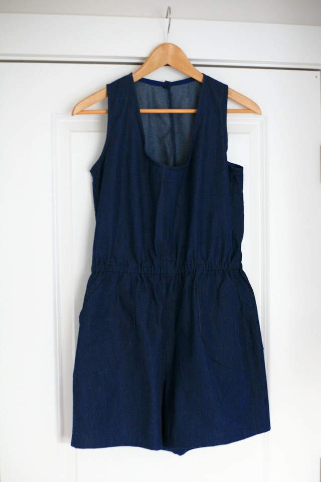 Dark denim versatile romper / Create / Enjoy