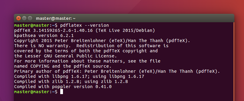 How To Install pdflatex in Ubuntu All Versions