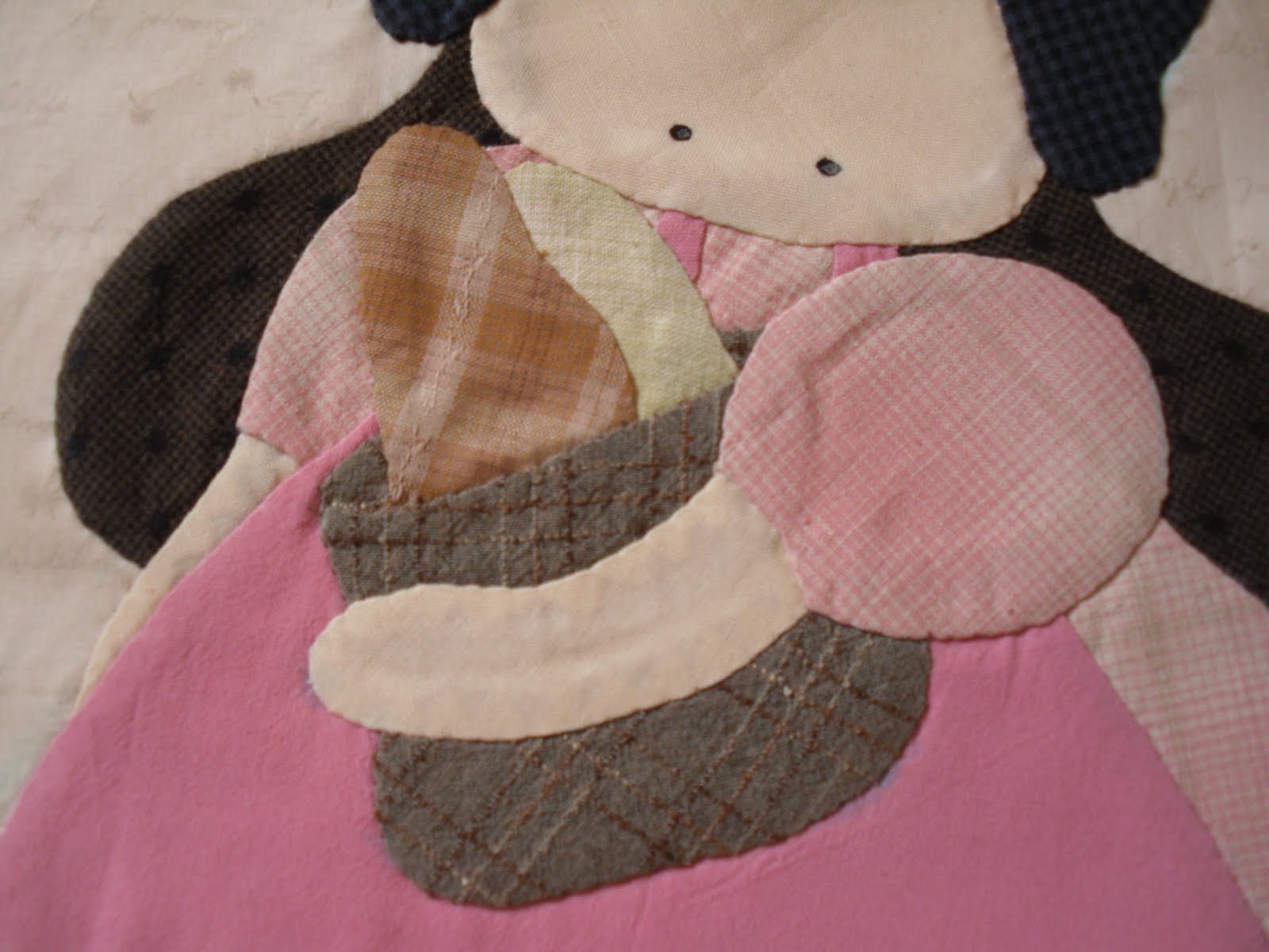 Sharmaine's Handmade Haven: 2011年相約拼布被_可愛娃娃與甜蜜糕點_第五回合 2011 Shinnie ...