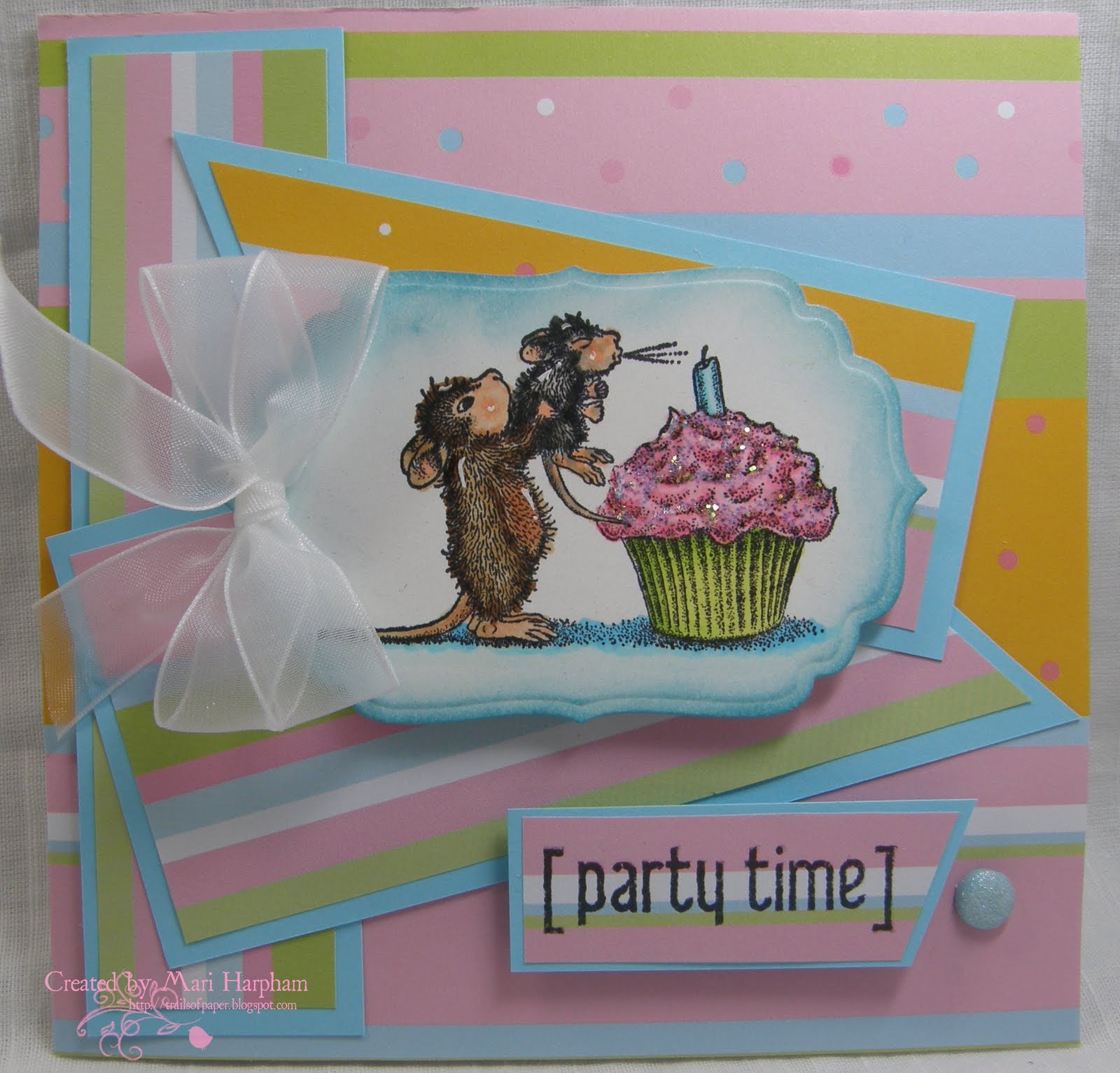 trailsofpaper: Mouse Cupcake