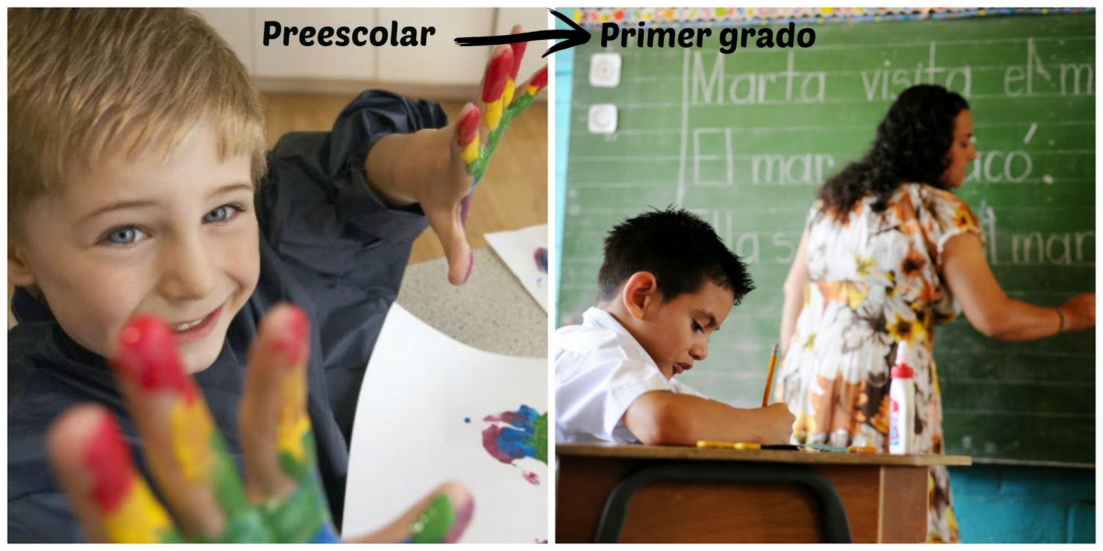 Etapas de la vida escolar: Los primeros pasos en la vida escolar
