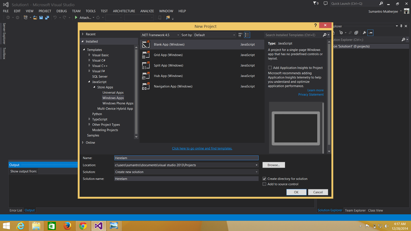 Windows 8.1 App Development with HTML5,CSS3 and JS - TechNet Articles ...