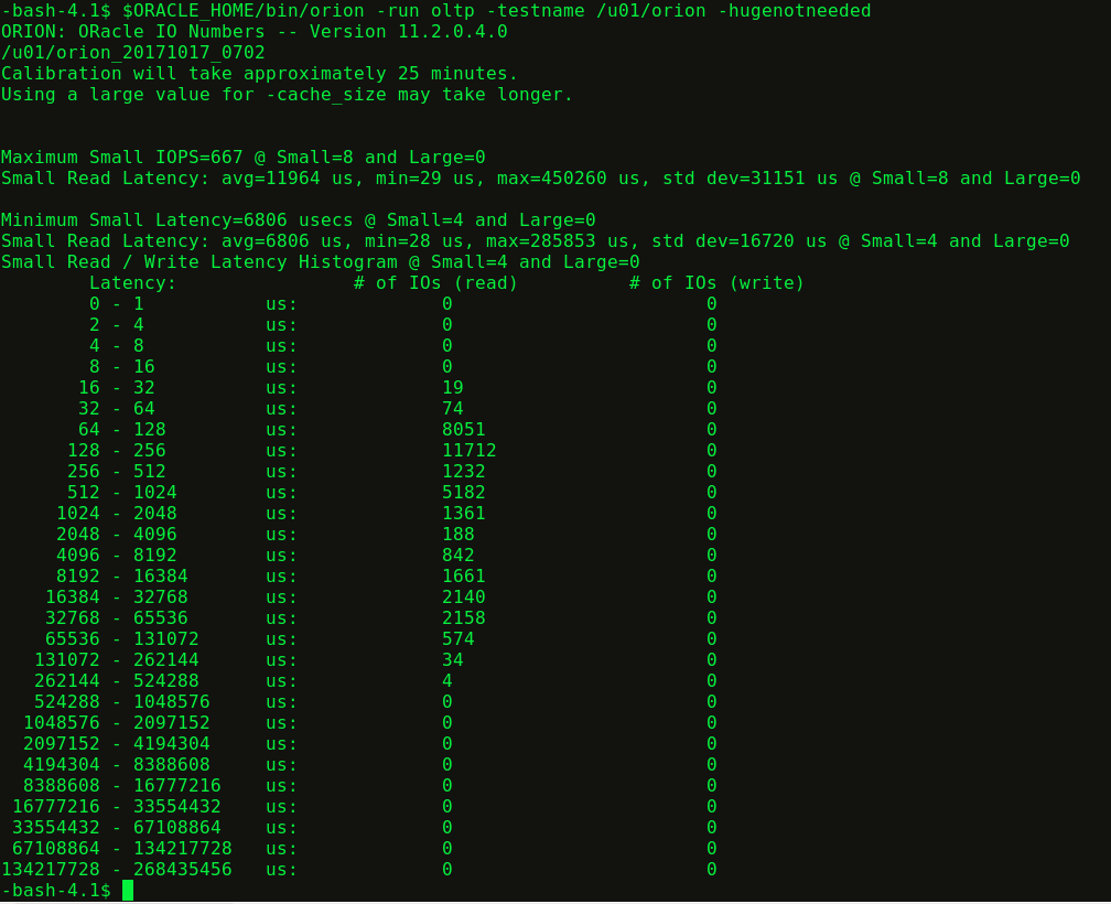 Oracle DBA Quick Notes: ORION - ORacle I/O Numbers - I/O Bench-marking ...