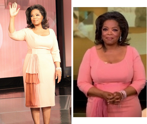 Fashion Style: Oprah's Final Show - Dressed in Pink L'Wren Scott
