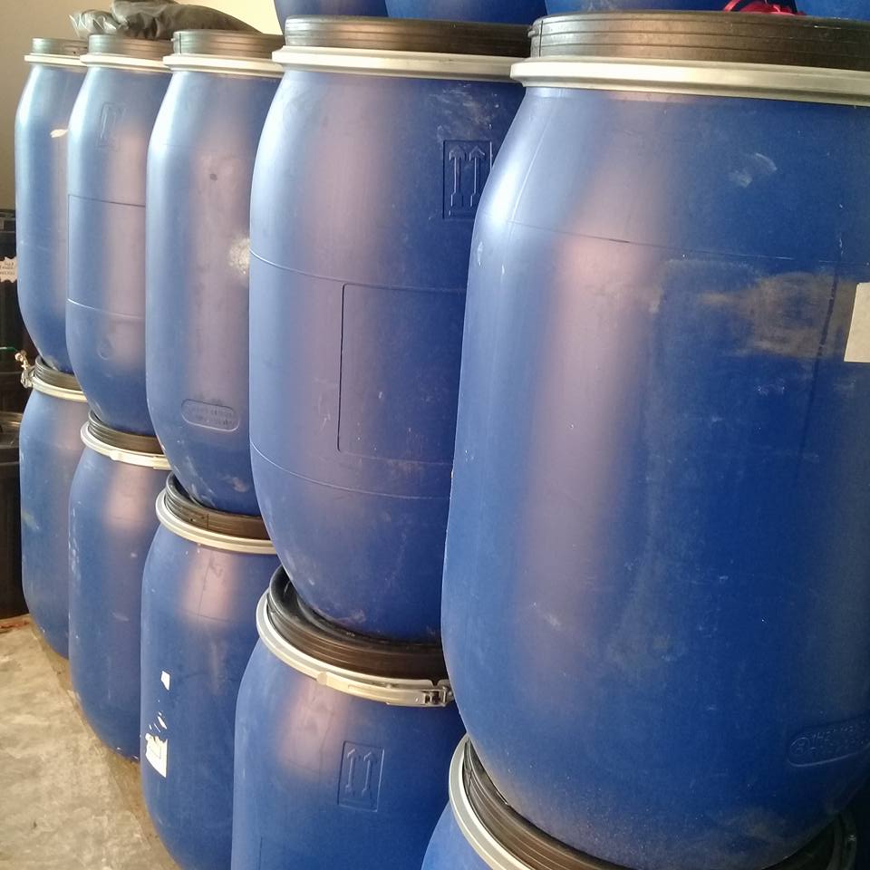 MIH GOAT FARM: Tong Biru Terpakai 120L