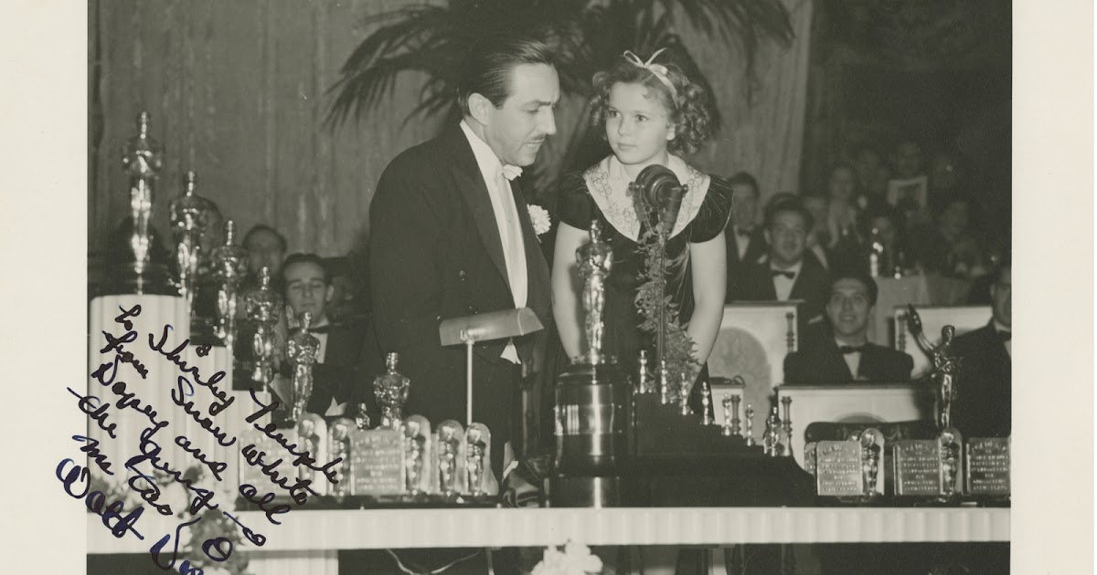 Filmic Light - Snow White Archive: Walt Disney & Shirley Temple Oscars ... Filmic Light - Snow White Archive: Walt Disney & Shirley Temple Oscars ...