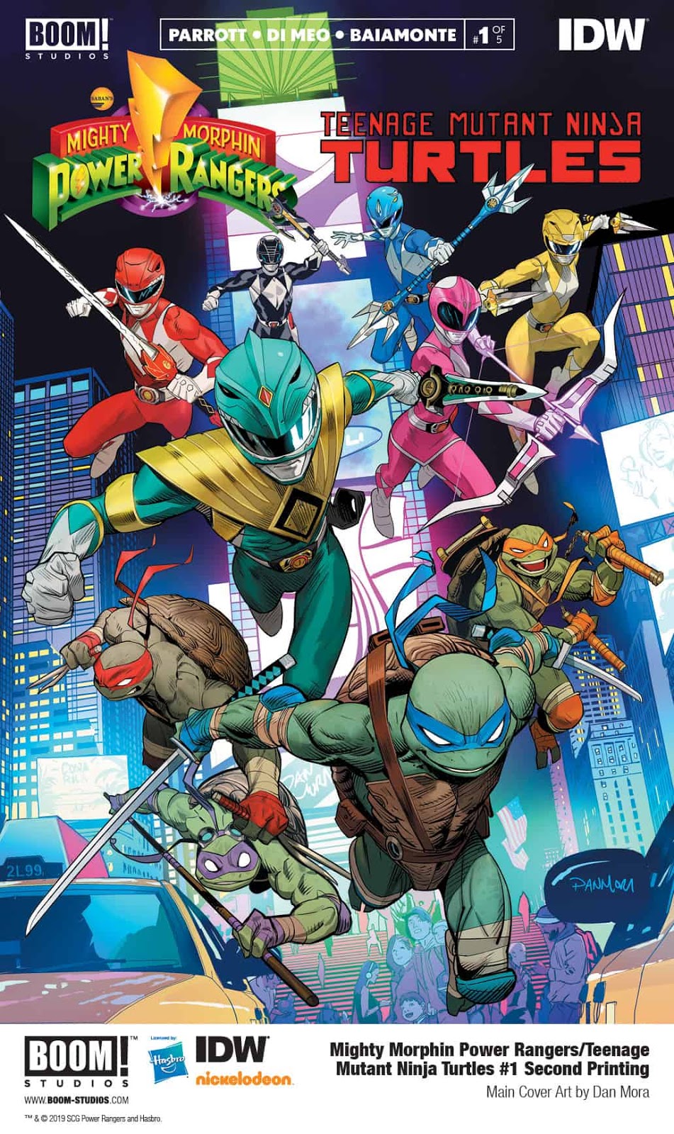 NickALive!: 'Mighty Morphin Power Rangers/Teenage Mutant Ninja Turtles ...