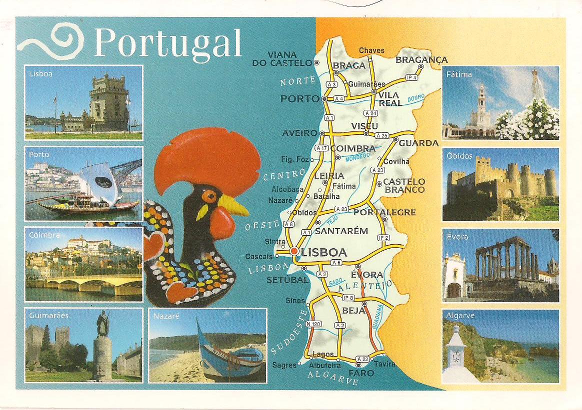 More POSTCARDS & STAMPS: PORTUGAL - Mapcards