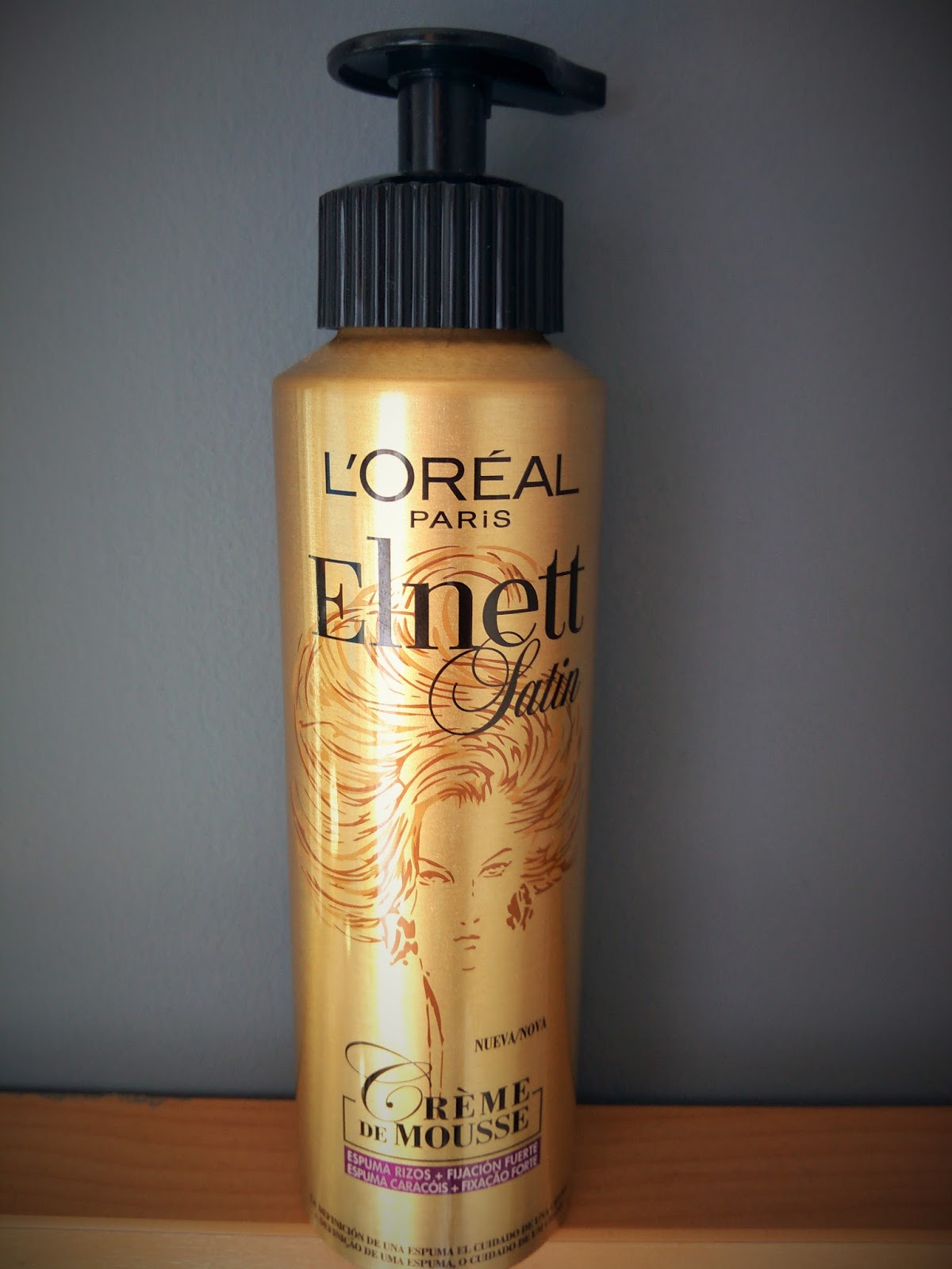 CRÈME DE MOUSSE DE L´OREAL ELNETT. - HORMIGARIMIA