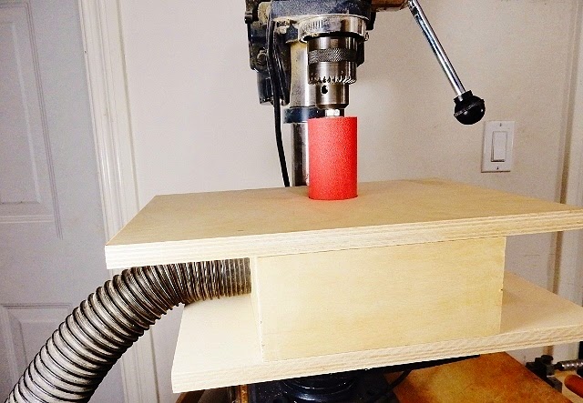 Jax Design: Oscillating spindle sanding table