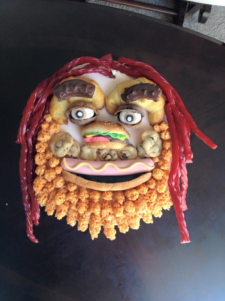 Near to Nothing: "Most Definitely the Most Disturbing Cake I've Ever Made"
