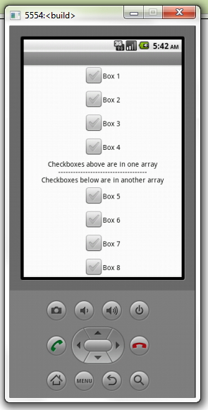 AI2 Inventor Forum News: Checkboxes as radio buttons